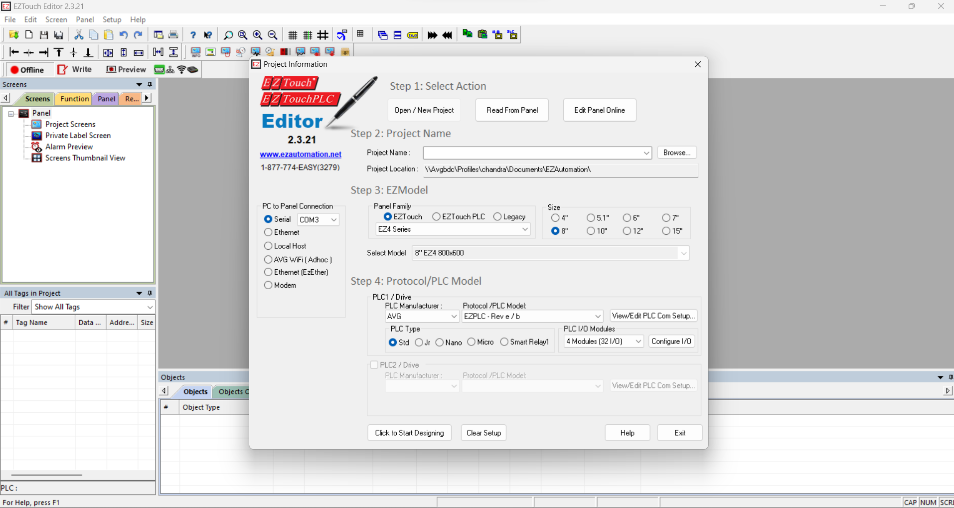 EZTouch Editor - HMI Programming Software for EZTouch Products